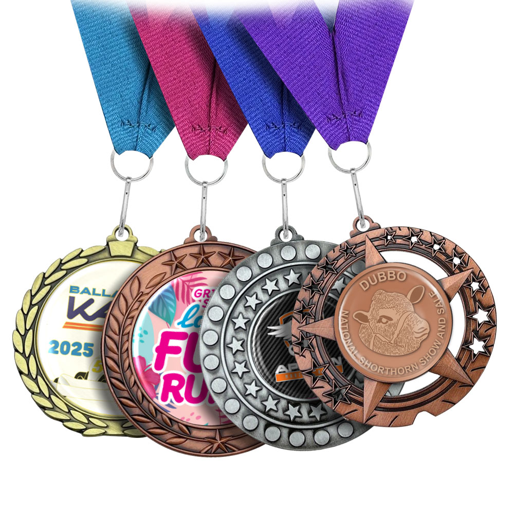 Rush Medals | Custom Medals with Fast Turnaround and Free Design