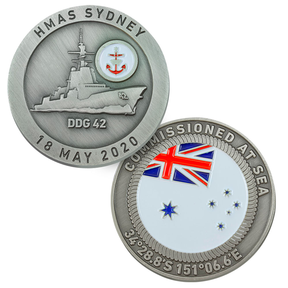 Custom Challenge Coins & Military Coins Australia