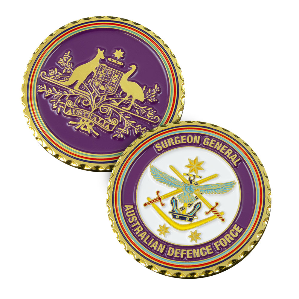 Custom Challenge Coins & Military Coins Australia